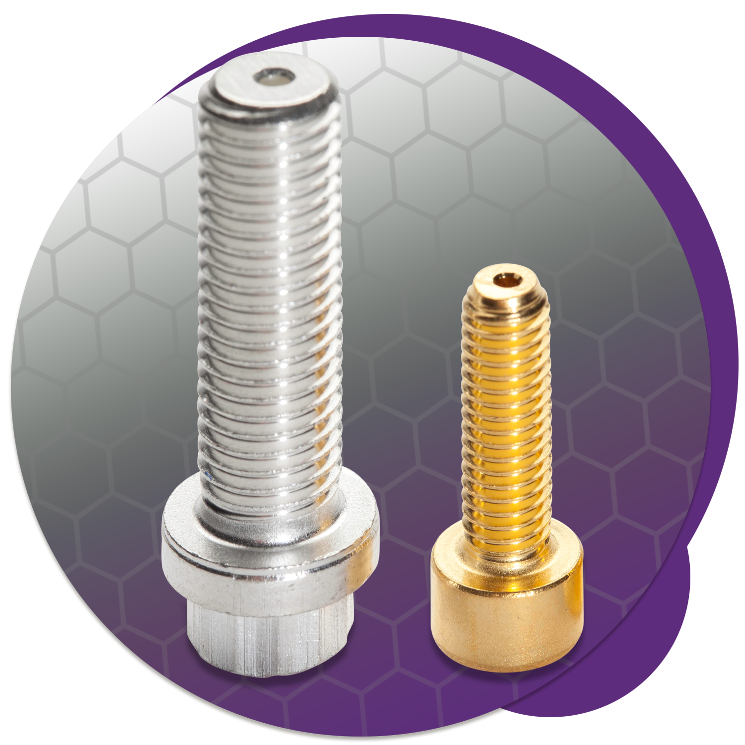 Fastener Venting Options for RediVac® Screws, Washers, & Hex Nuts | Pure Tech Components