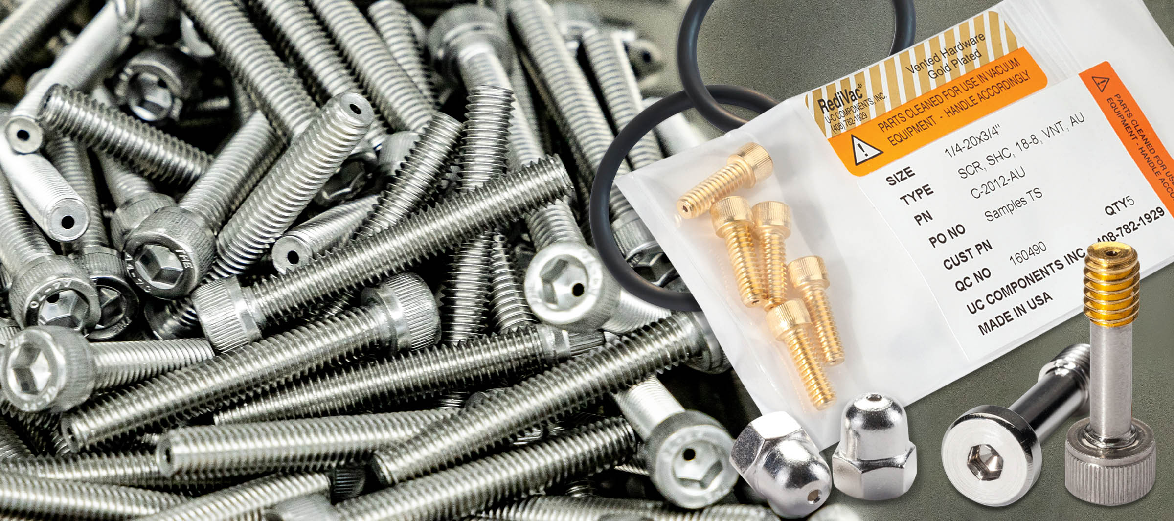 Vented Fasteners & Baked O-Rings for Clean-Critical Applications | Pure ...